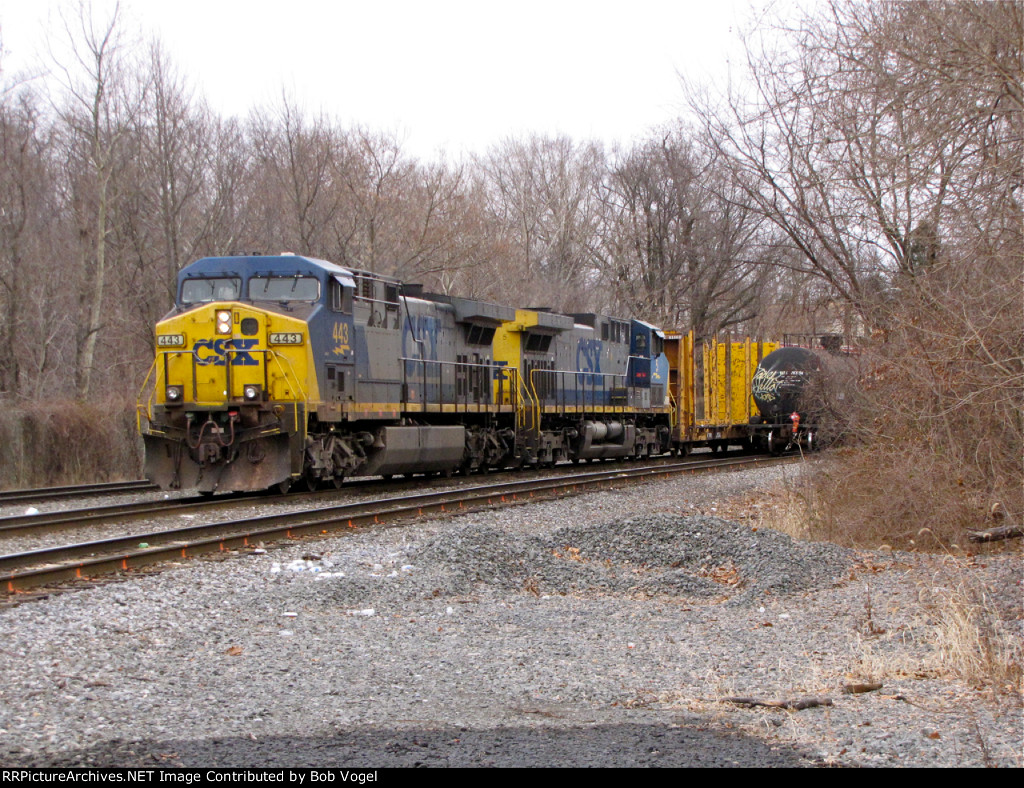 CSX 443 and 5